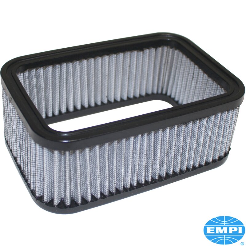 Luchtfilter element katoen rechthoekig per stuk