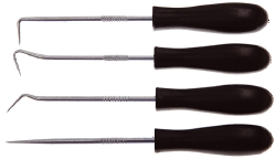 Haak en pick set 4-delig